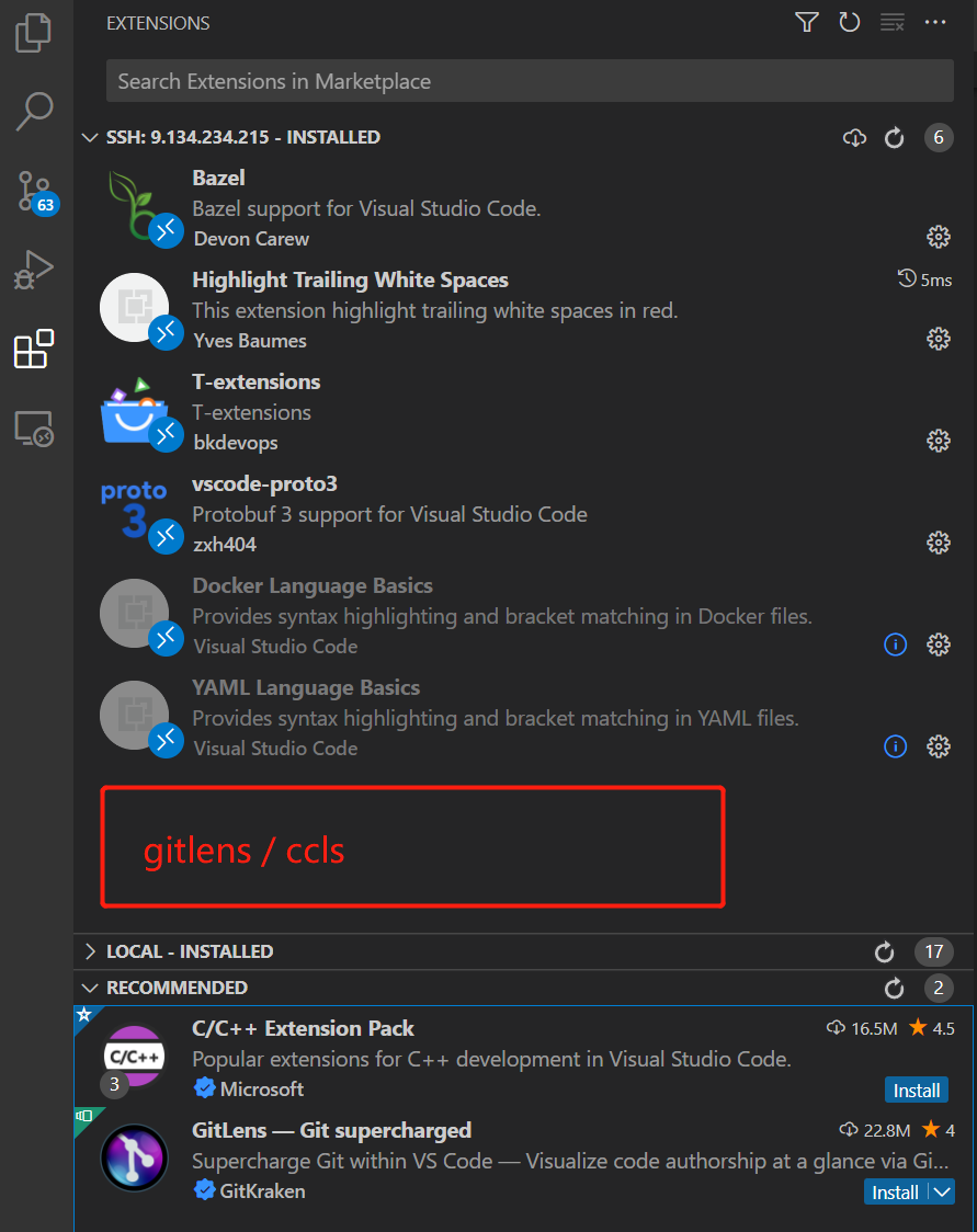 some remote extensions disappear in vscode · Issue #182027 · microsoft/vscode · GitHub