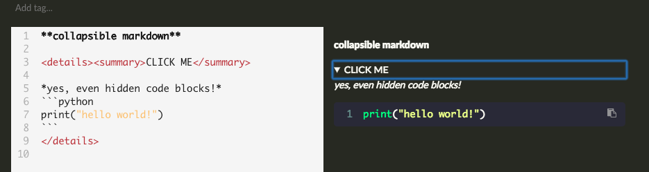 collapsible markdown rendering on boostnote is not normal. · Issue #3092 · BoostIO/BoostNote ...