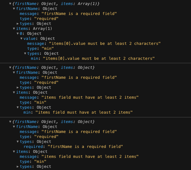 Yup Errors Are Swallowed · Issue 441 · React Hook Formresolvers · Github 