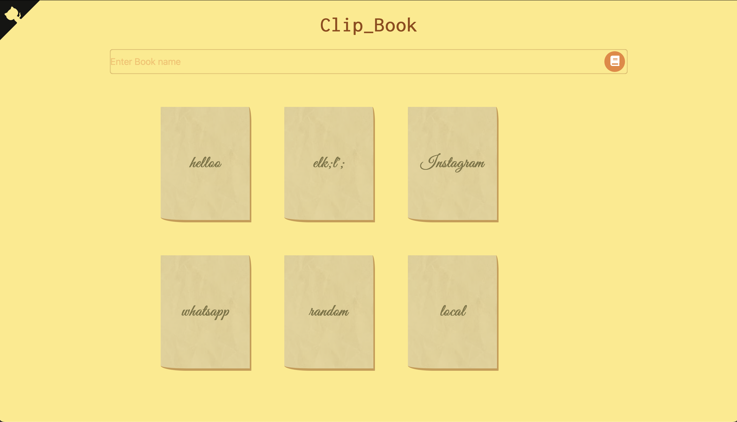 GitHub - vishakh-abhayan/Clip_Book