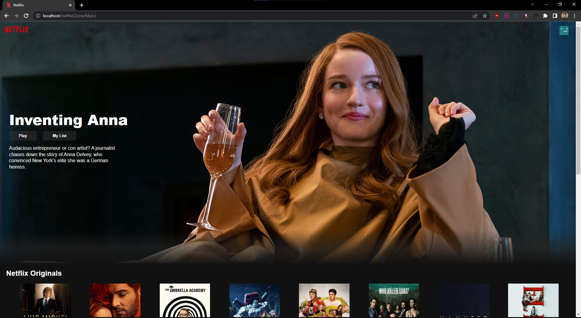 GitHub - yunusolcar/netflixClone: Simple Netflix Clone