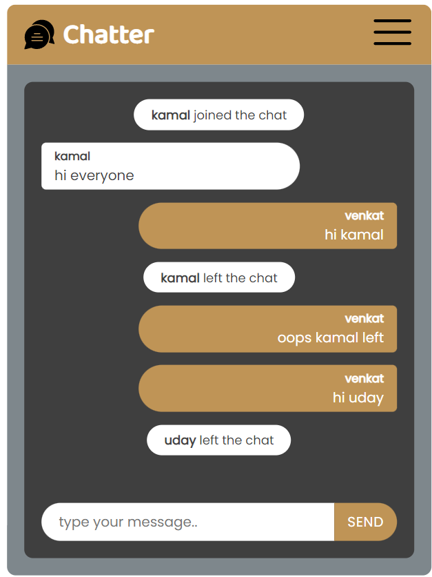GitHub - uday11011/chatter-web-application: A realtime multi user chatting application using web ...