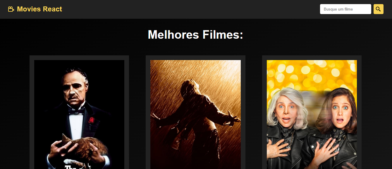 GitHub - emersoncarneirodasilva/movies-react: Projeto construído com React.JS (criado com Vite ...