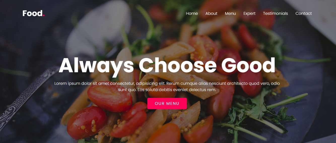 GitHub - emersoncarneirodasilva/website_restaurant: Site feito a partir ...