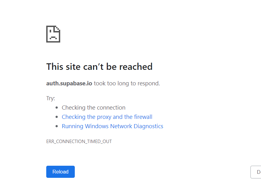 I can't login to my account on supabase · Issue #15640 · supabase/supabase · GitHub