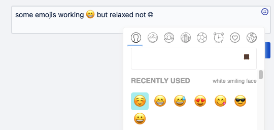 Relaxed emoji is not handled right · Issue #198 · ealush/emoji-picker-react · GitHub