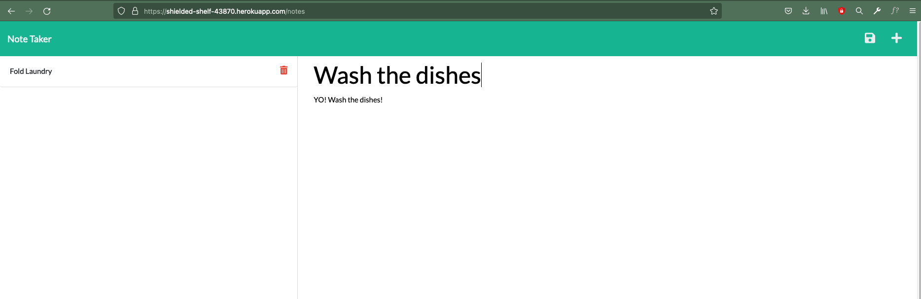 GitHub - stephen-kern/Note-Taker-Express