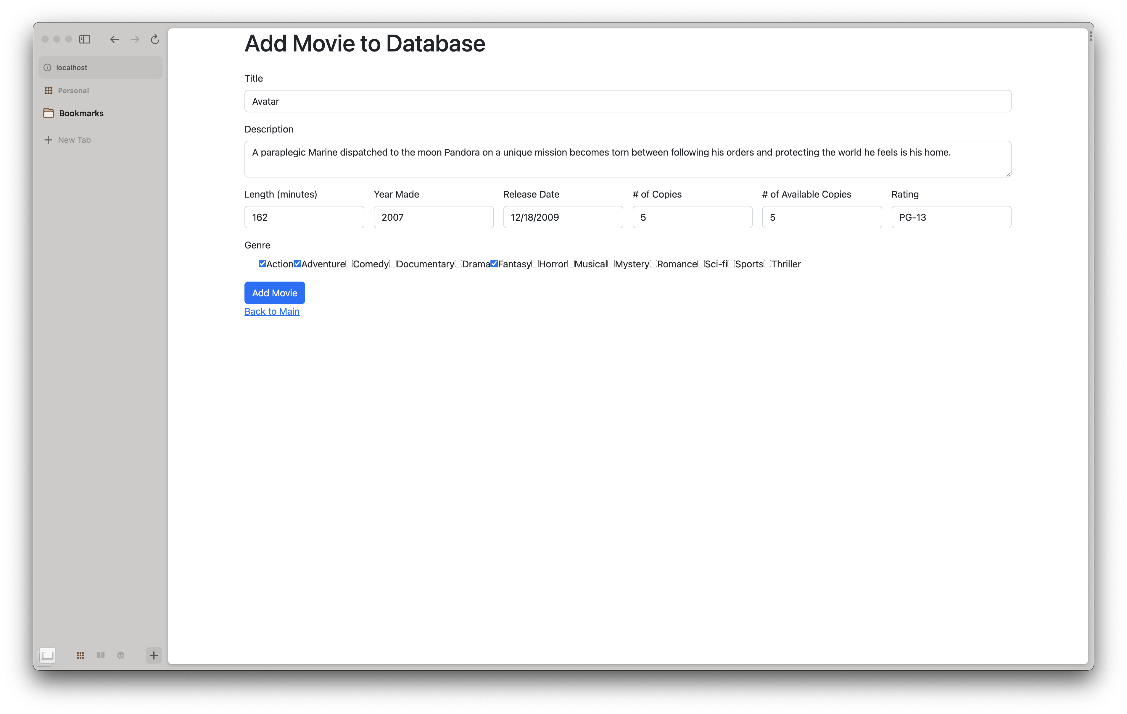 GitHub - bigshmike/movie-rental-system