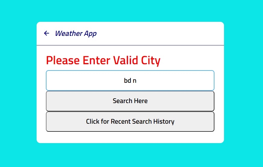 GitHub - TyGBenjamin/Weather-Application: Simple yet Functional Weather ...