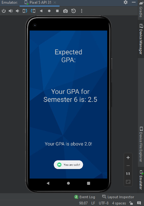 GitHub - thesaadameer/Android-GPA-Calculator-App: This app calculates ...