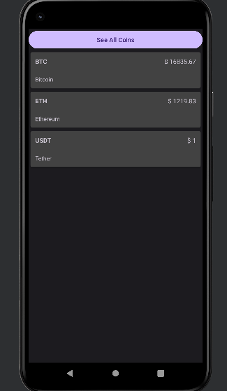 GitHub - thesaadameer/Cryptocurrency-Mobile-App: This android app shows top 100 cryptocurrencies ...