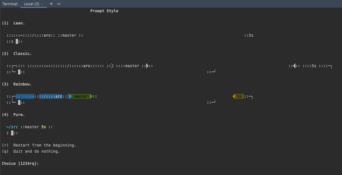Prompt is a bunch of `:` inside Intellij · Issue #1621 · romkatv/powerlevel10k · GitHub