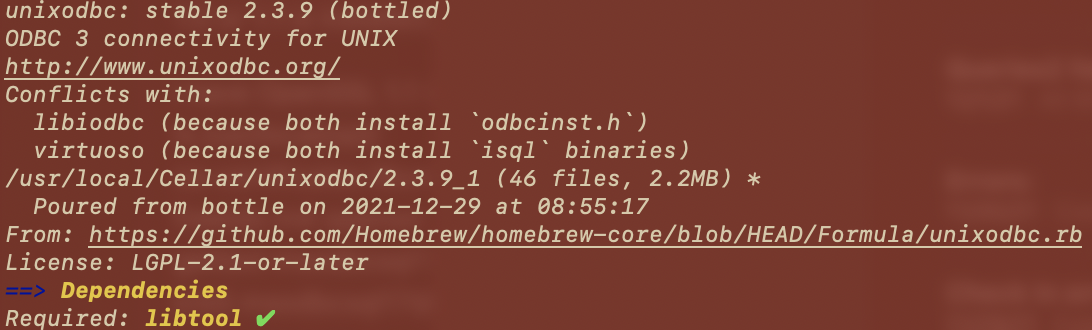 Problem With Macos 10 15 · Issue 37 · Microsoft Homebrew Mssql Release · Github