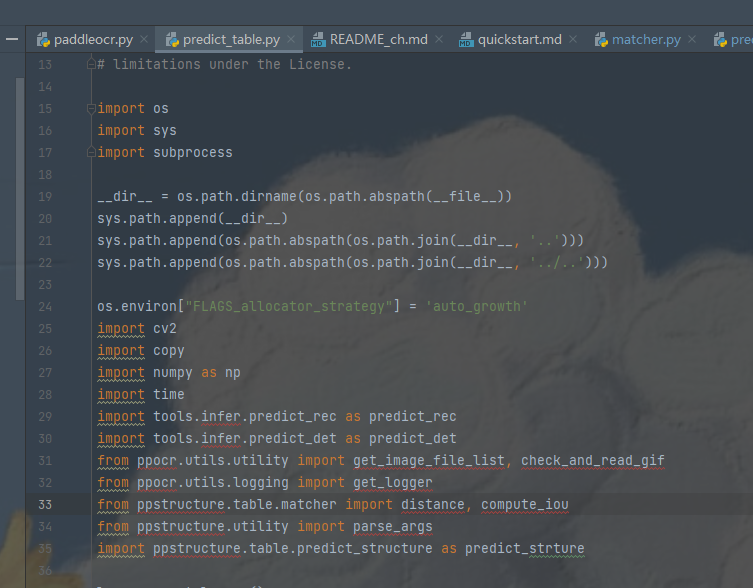 paddleOCR ppstructure相关 · Issue #6637 · PaddlePaddle/PaddleOCR · GitHub