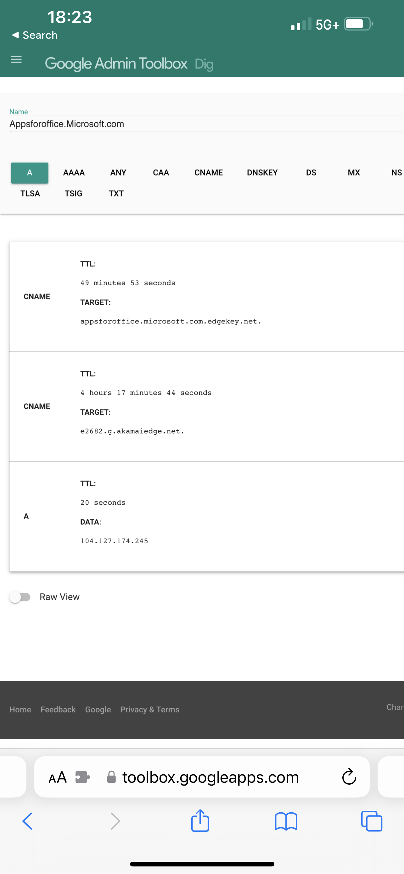 Certificate / Timeout error while loading files hosted on https://appsforoffice.microsoft.com ...