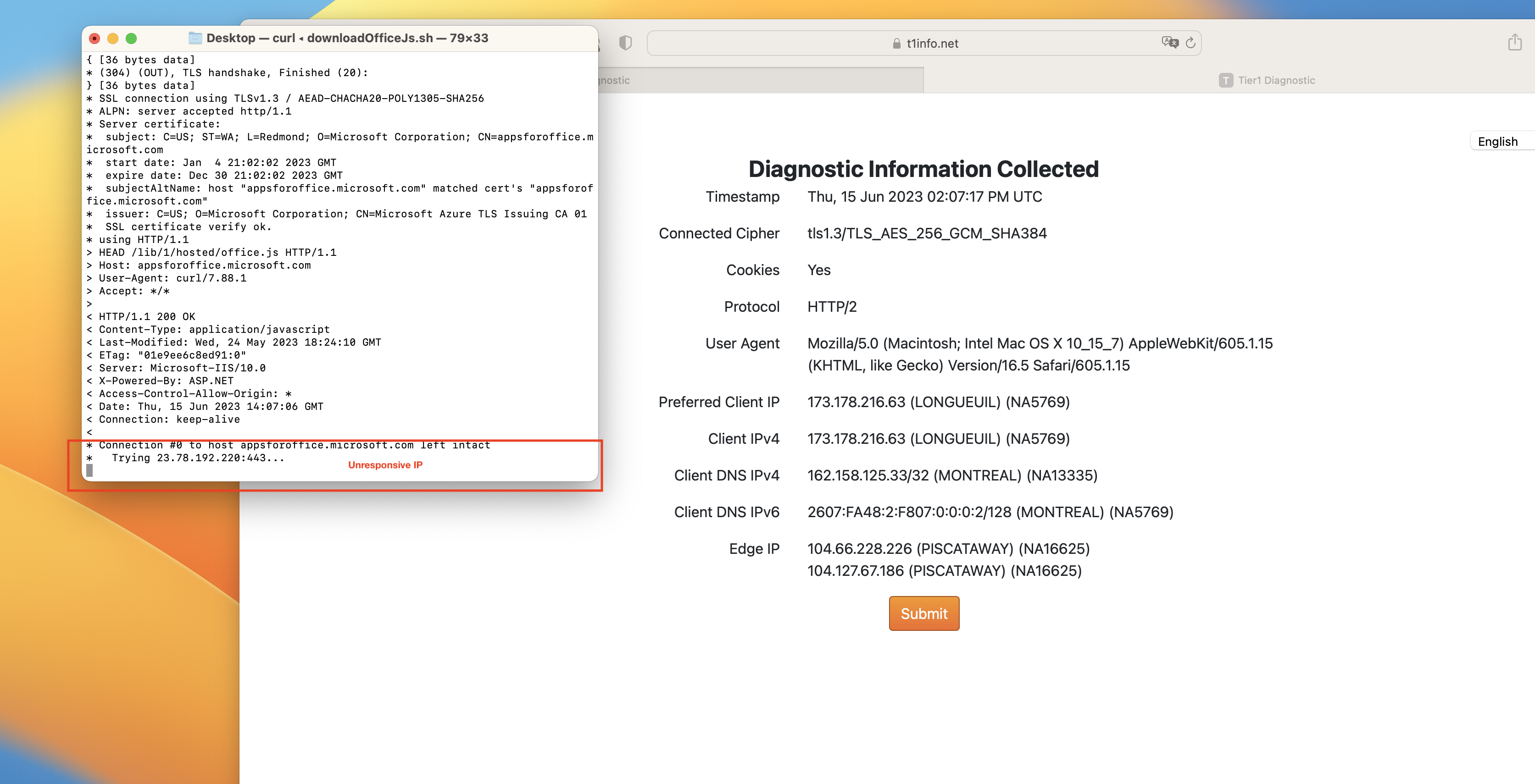 Certificate Timeout Error While Loading Files Hosted On