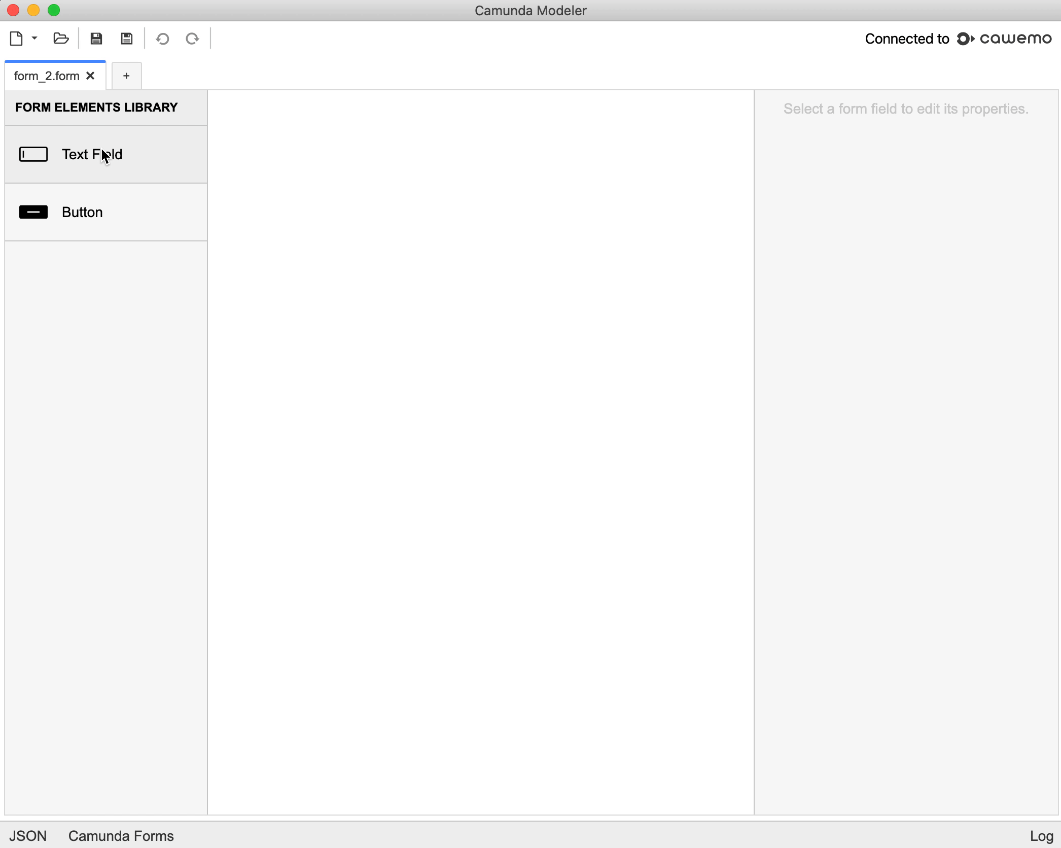 Moving a text field below a button results in error · Issue #2197 · camunda/camunda-modeler · GitHub