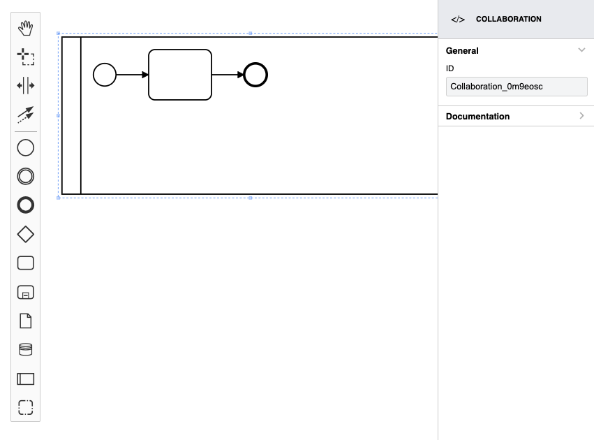 Collaboration is selected when dropping the first participant · Issue #490 · bpmn-io/bpmn-js ...