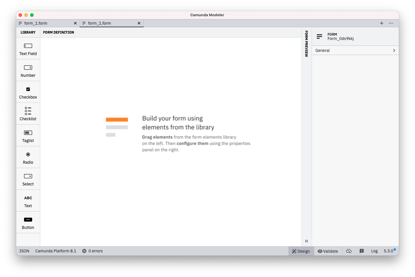 Proper empty state · Issue #336 · bpmn-io/form-js · GitHub