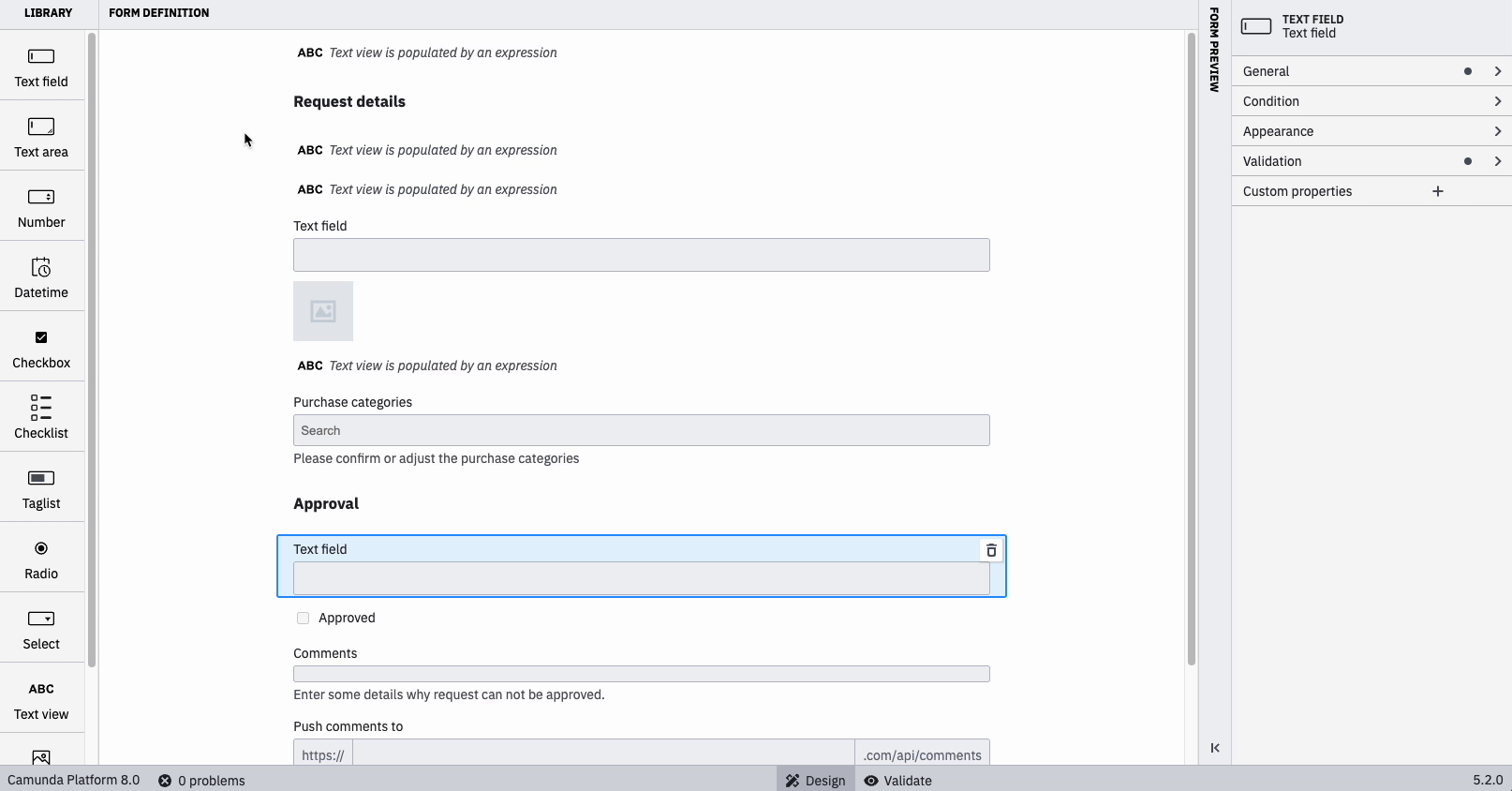 Expand drop target horizontally · Issue #461 · bpmn-io/form-js · GitHub