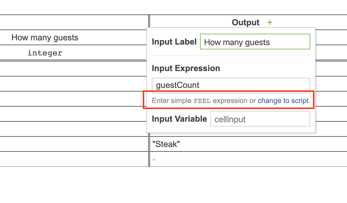 Default input expression language in header should not be FEEL · Issue #405 · bpmn-io/dmn-js ...