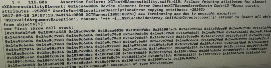 The hitPoint brings crash !!!!!! · Issue #727 · facebookarchive/WebDriverAgent · GitHub