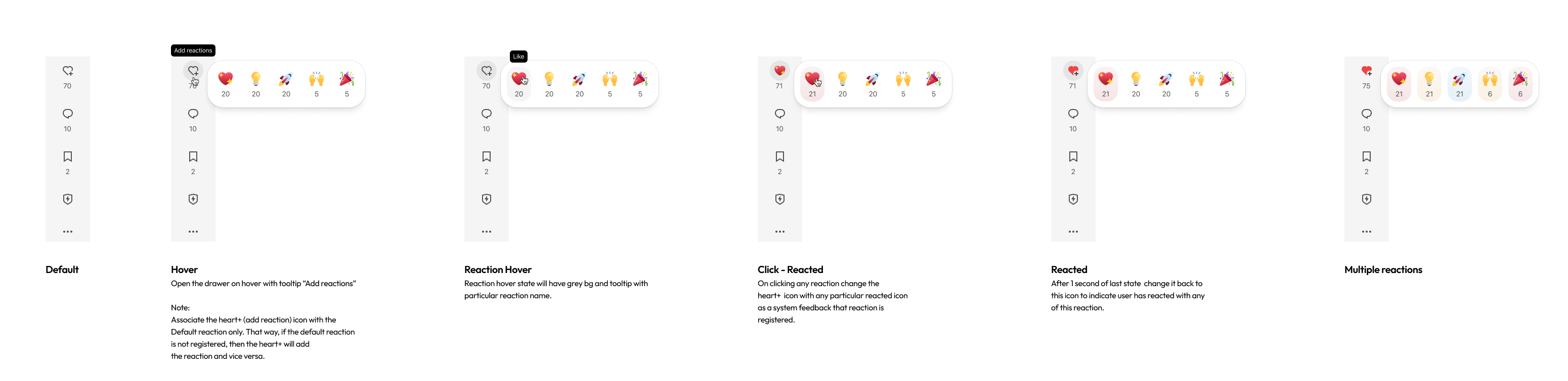 Frontend work to implement multiple reactions (V1) · Issue #18641 · forem/forem · GitHub