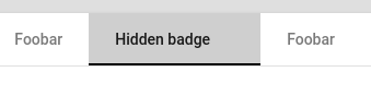 Unwanted right margin on hidden mat-badge with overlap=true · Issue ...