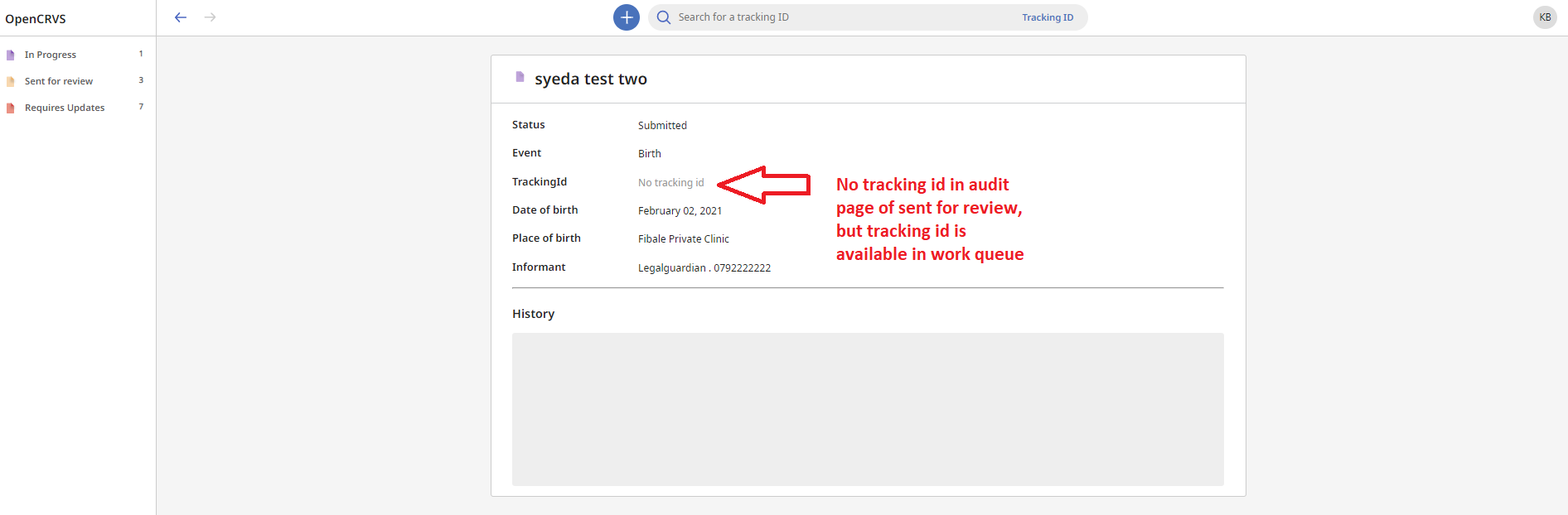 Record audit · Issue #1636 · opencrvs/opencrvs-core · GitHub