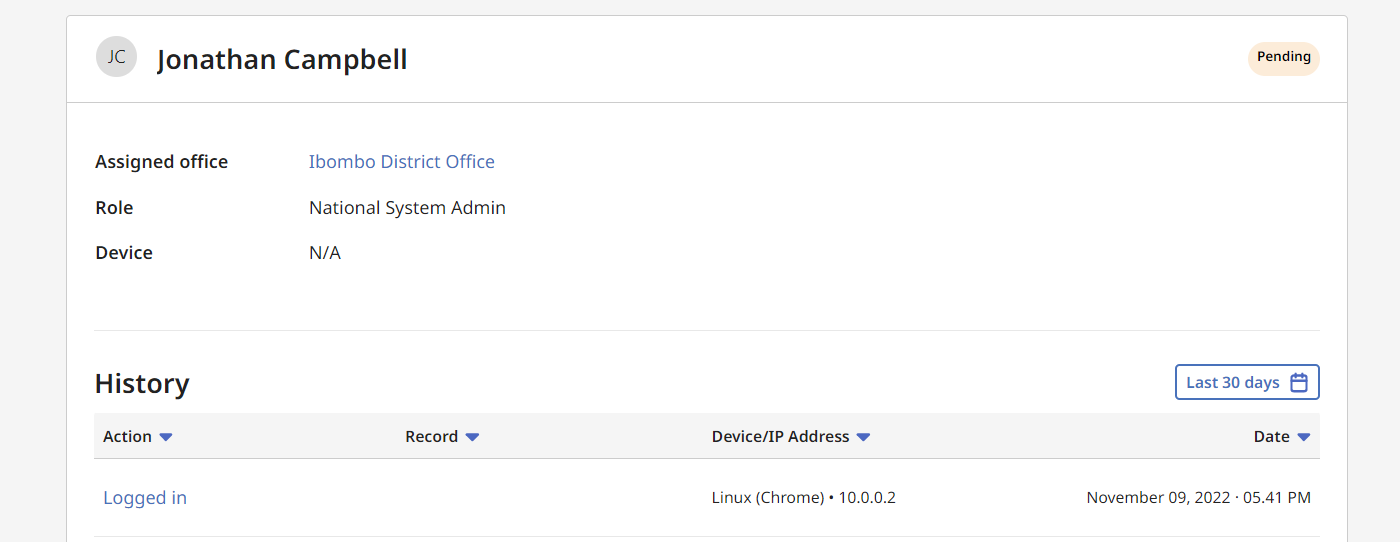 Hide PII from user audit for all users · Issue #4037 · opencrvs/opencrvs-core · GitHub