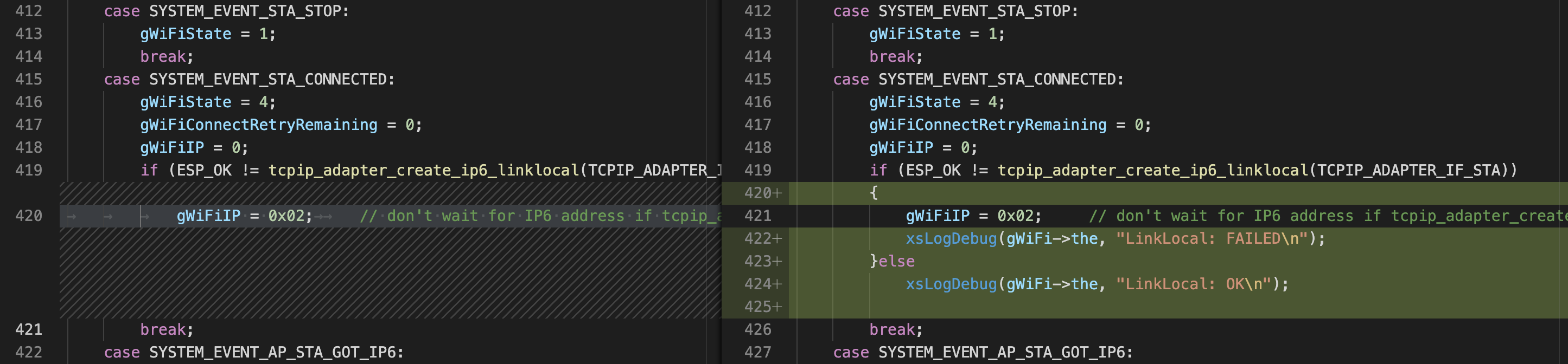 Moddable-IPv6 link-local failed ESP32 · Issue #730 · Moddable-OpenSource/moddable · GitHub