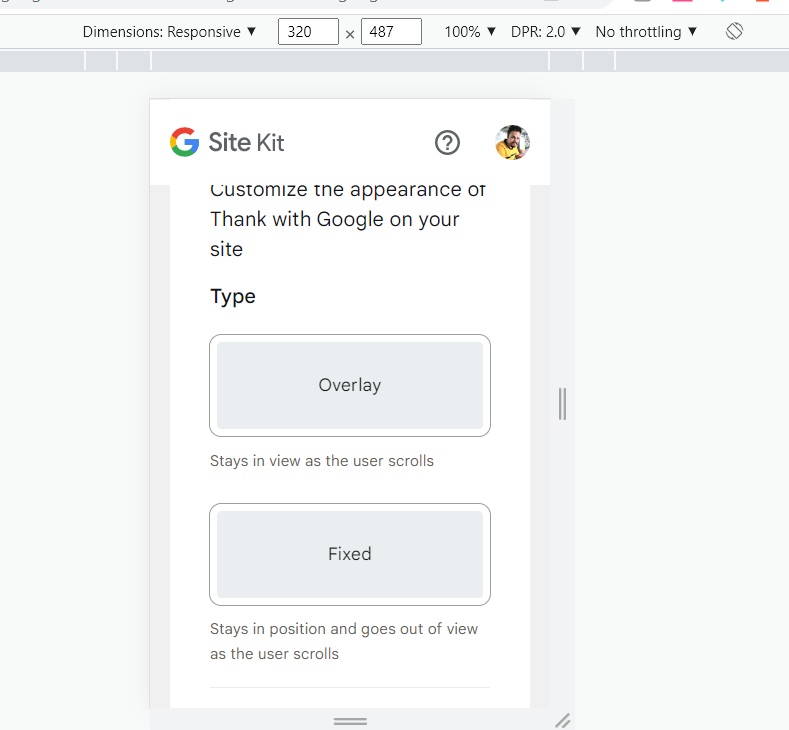 Image Radio Button Settings Overflow At Narrow Viewports ~320px · Issue 