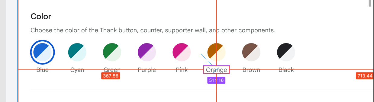 Color Selection doesn't match the design in Figma · Issue #5751 · google/site-kit-wp · GitHub