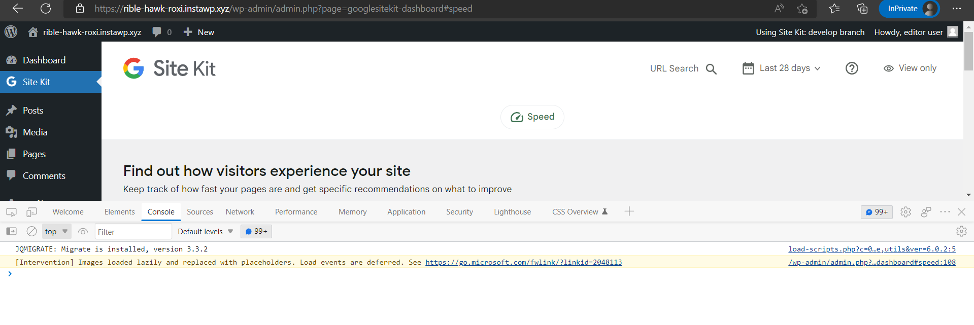 Search Console raises failed request on view-only dashboard if not shared · Issue #5815 · google ...