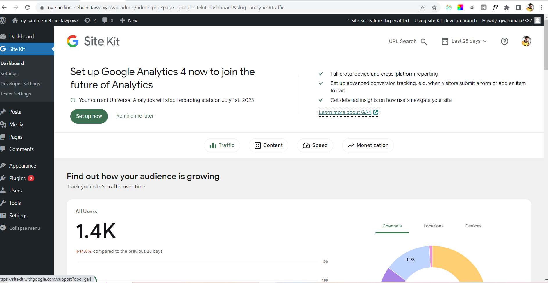 Learn more about GA4 link not opening in new window · Issue #5930 · google/site-kit-wp · GitHub