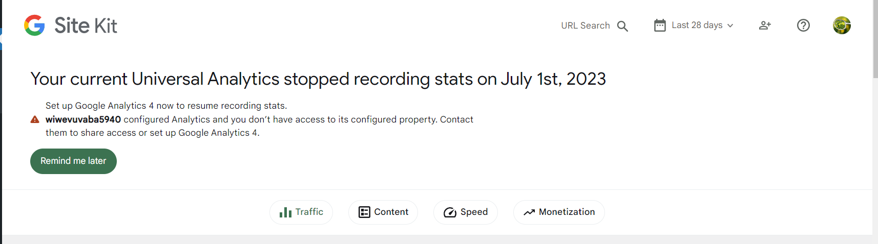 Update GA4 banner with variant for admin without access to the connected UA entity · Issue #5912 ...
