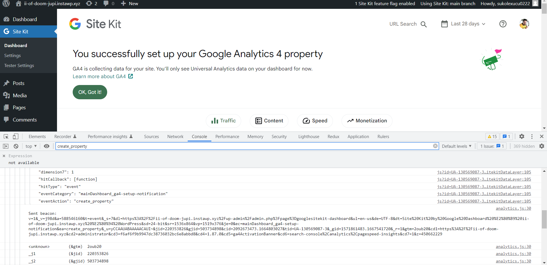 Implement custom GA events for GA4 activation banner · Issue #6042 ...
