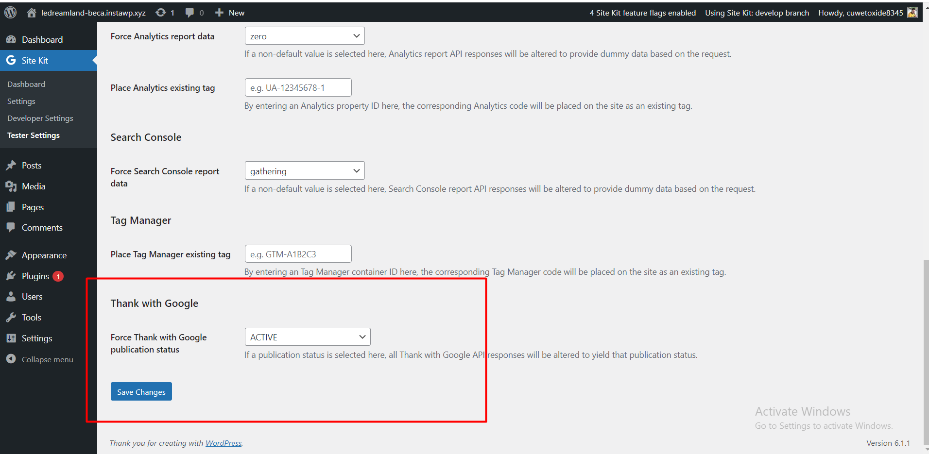 Remove TwG · Issue #6134 · google/site-kit-wp · GitHub