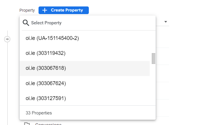 Ga4 Property Select Potentially Shows Wrong Measurement Id For Property 