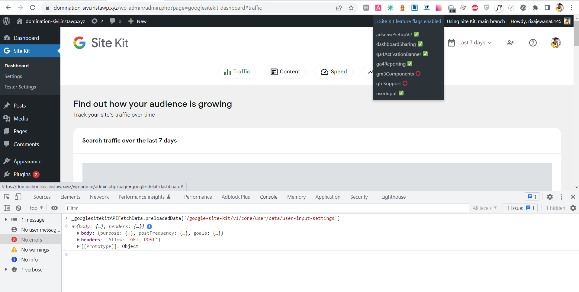 Refactor `user-input-settings` REST route and preload it · Issue #6233 · google/site-kit-wp · GitHub