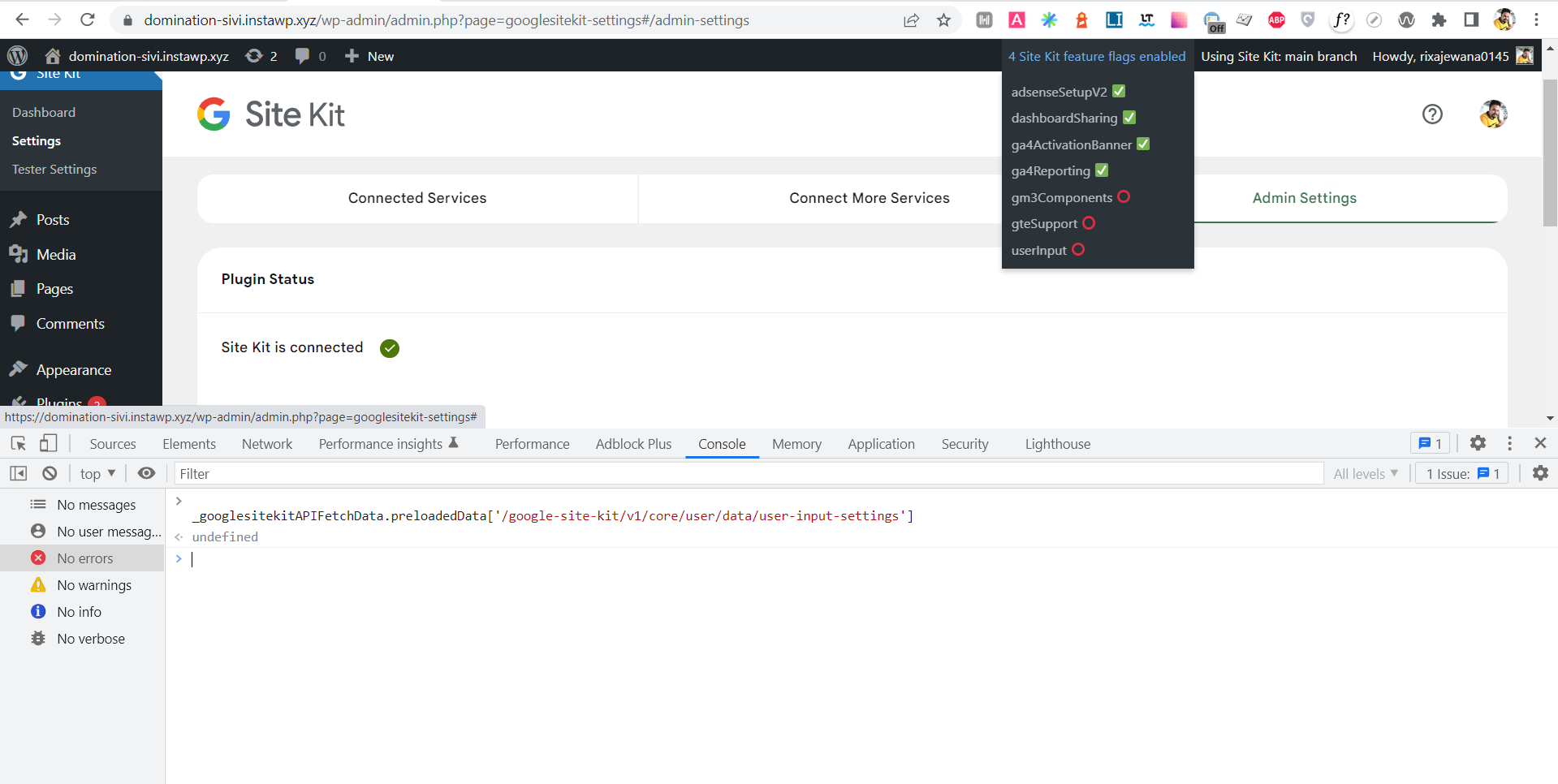 Refactor `user-input-settings` REST route and preload it · Issue #6233 · google/site-kit-wp · GitHub