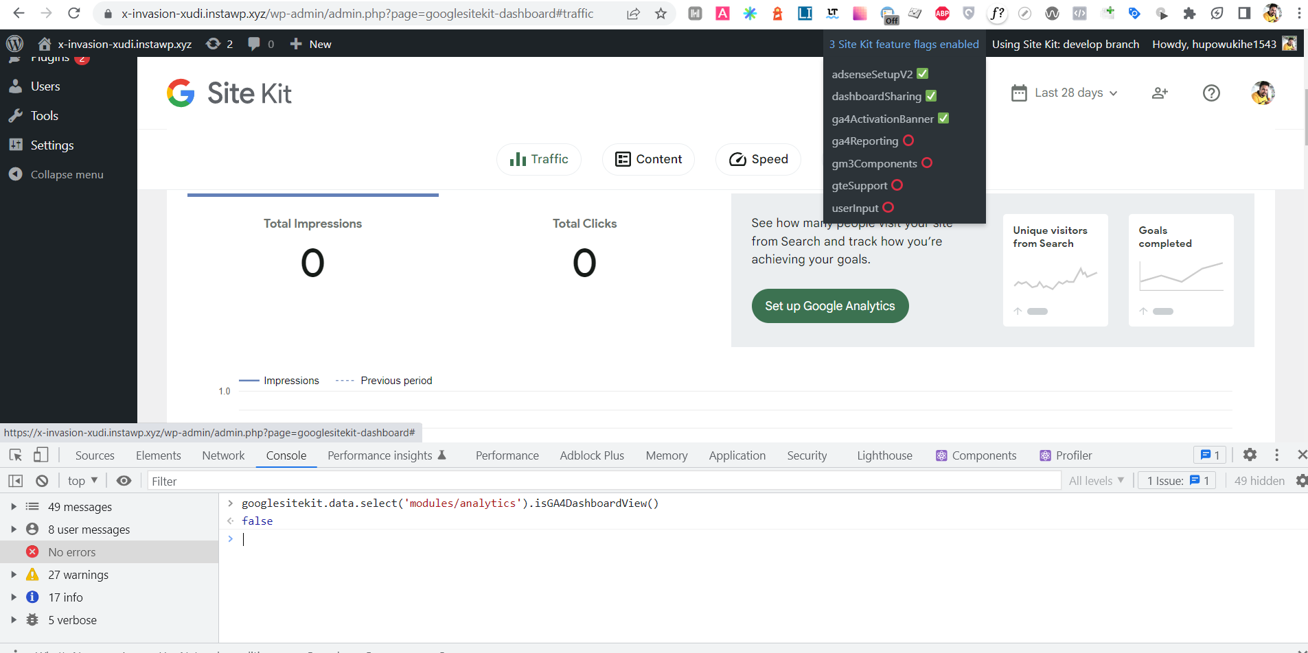 Add `isGA4DashboardView` selector · Issue #6541 · google/site-kit-wp · GitHub