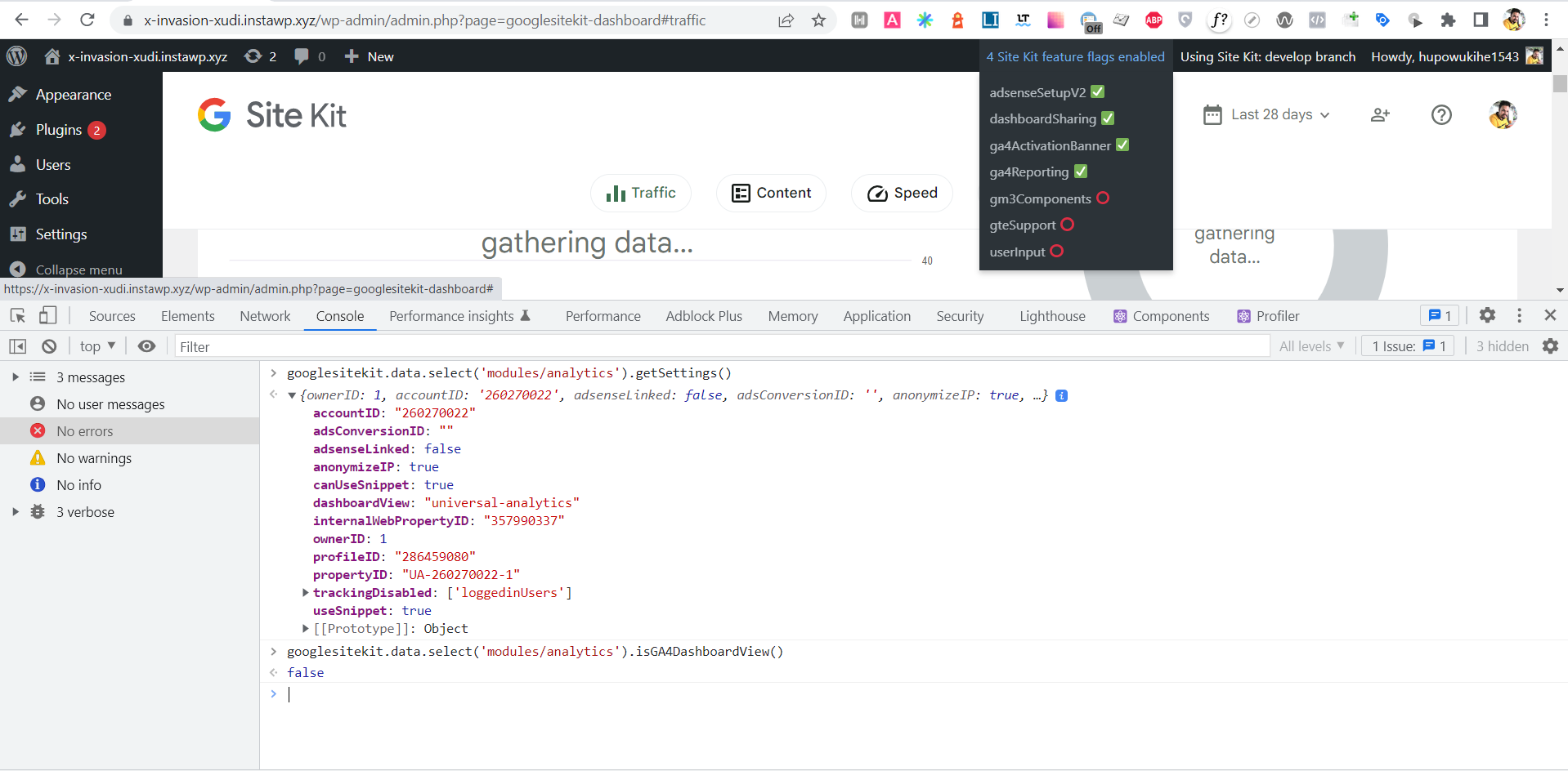 Add `isGA4DashboardView` selector · Issue #6541 · google/site-kit-wp · GitHub