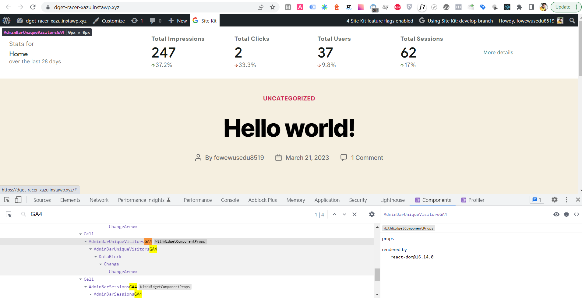 Update condition for rendering GA4 metrics · Issue #6550 · google/site-kit-wp · GitHub