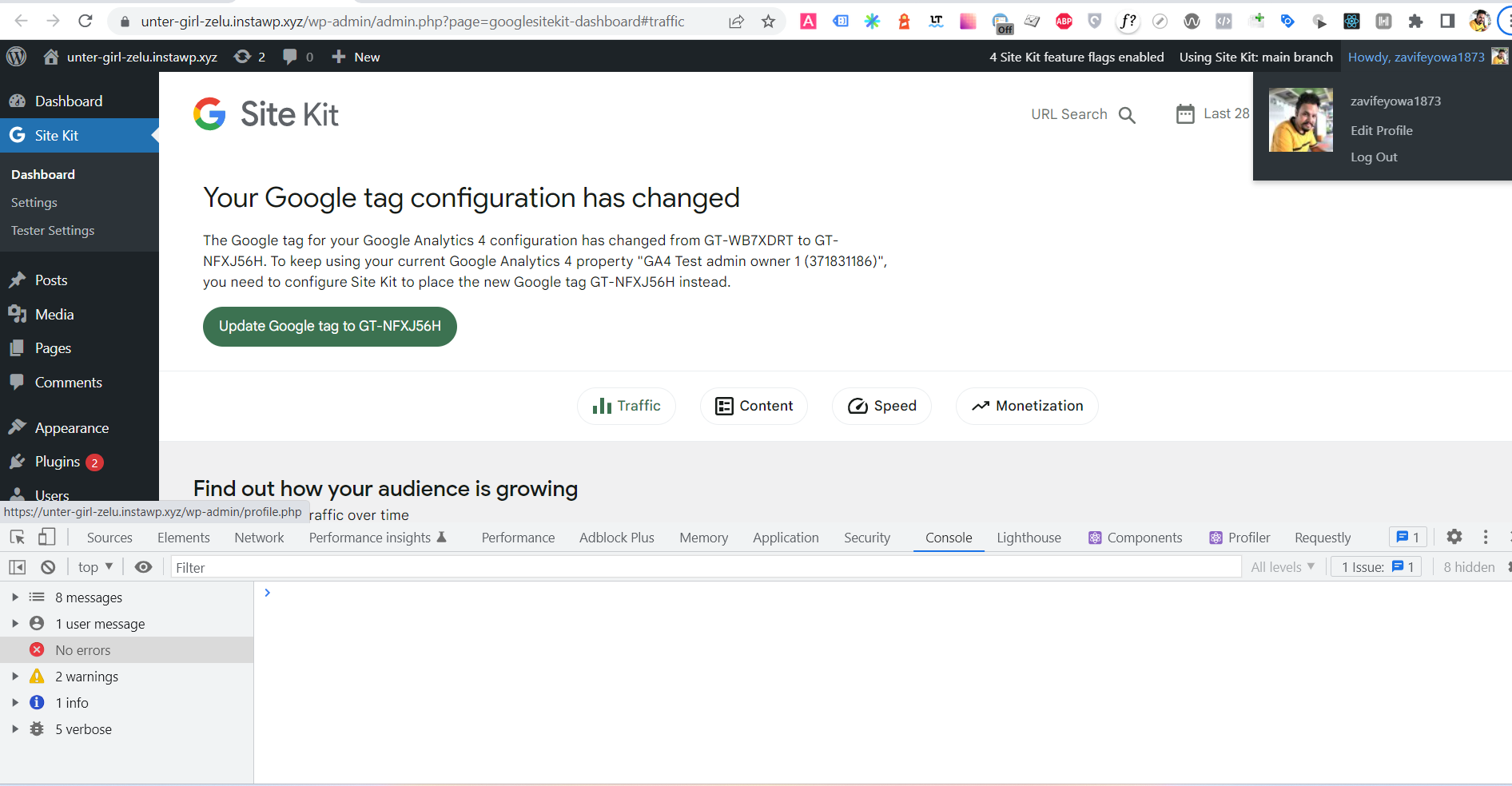 Only show the Google Tag mismatch notification to module owner · Issue #6949 · google/site-kit ...