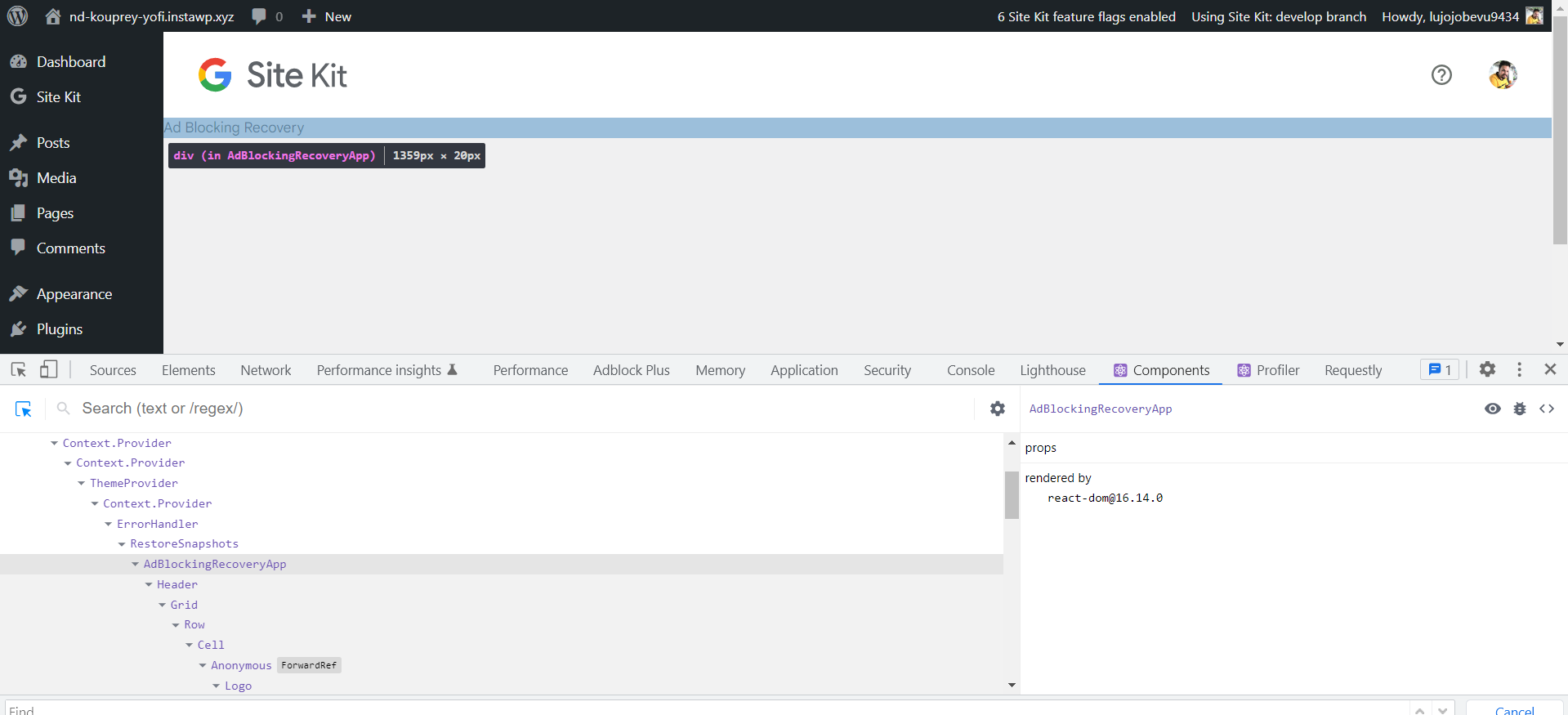Add `ad-blocking-recovery` screen and load it with placeholder content · Issue #6946 · google ...
