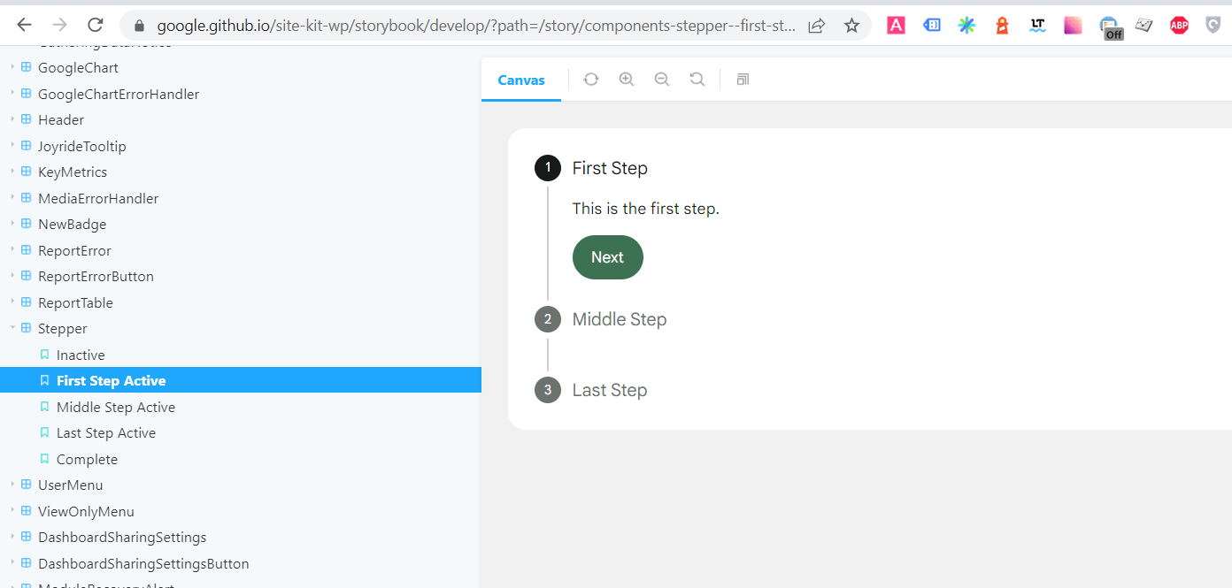 Introduce `Stepper` component · Issue #6965 · google/site-kit-wp · GitHub