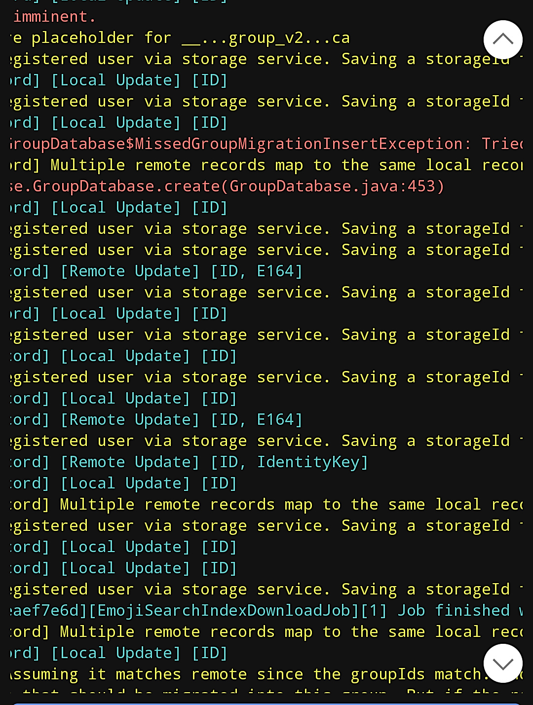 Signal crashes with network connection · Issue #11459 · signalapp/Signal-Android · GitHub
