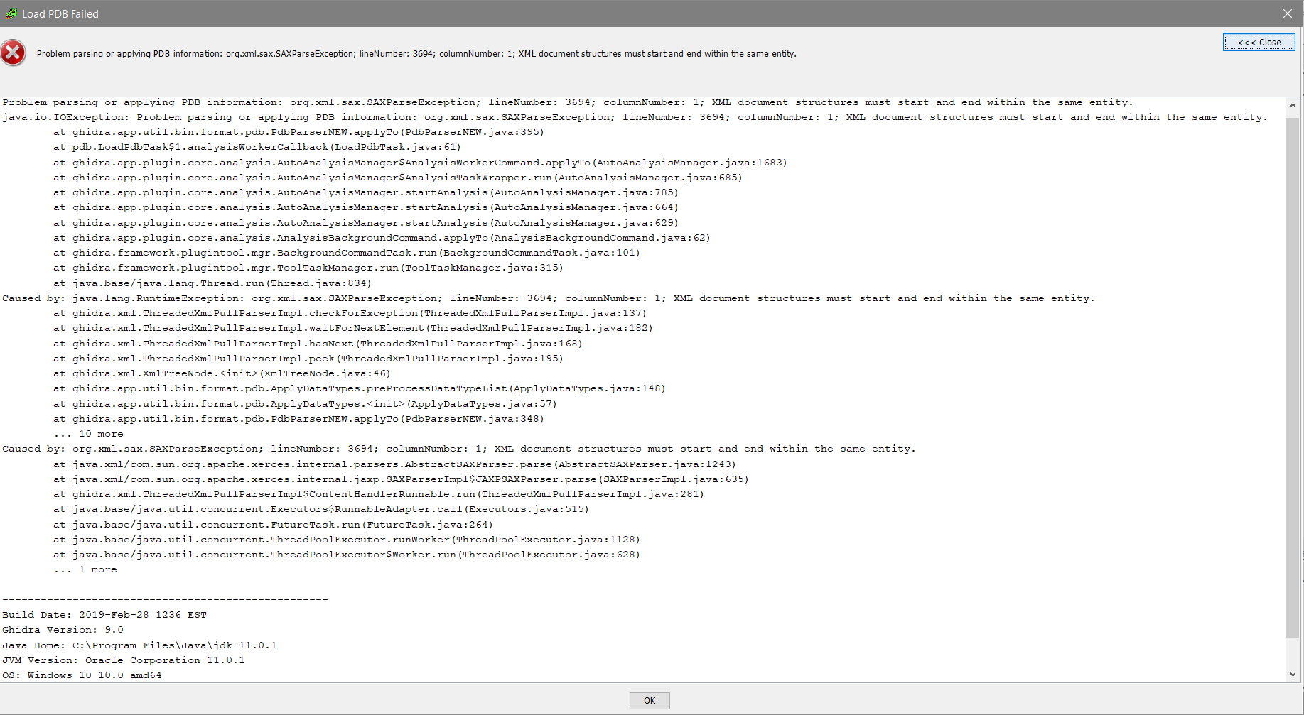 PDB parsing issues · Issue #94 · NationalSecurityAgency/ghidra · GitHub