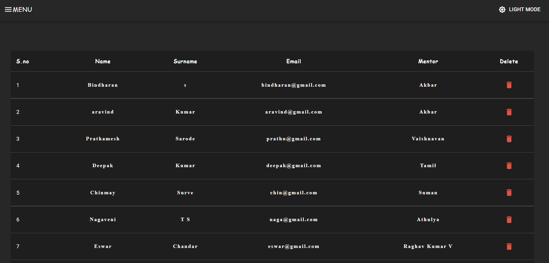GitHub - BINDHARAN/Mentor-and-Student-Assigning-back-end: Live-demo